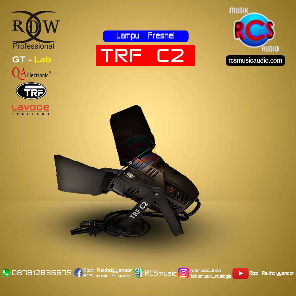 Lampu Fresnel TRF C2 LED - RCS Music Audio